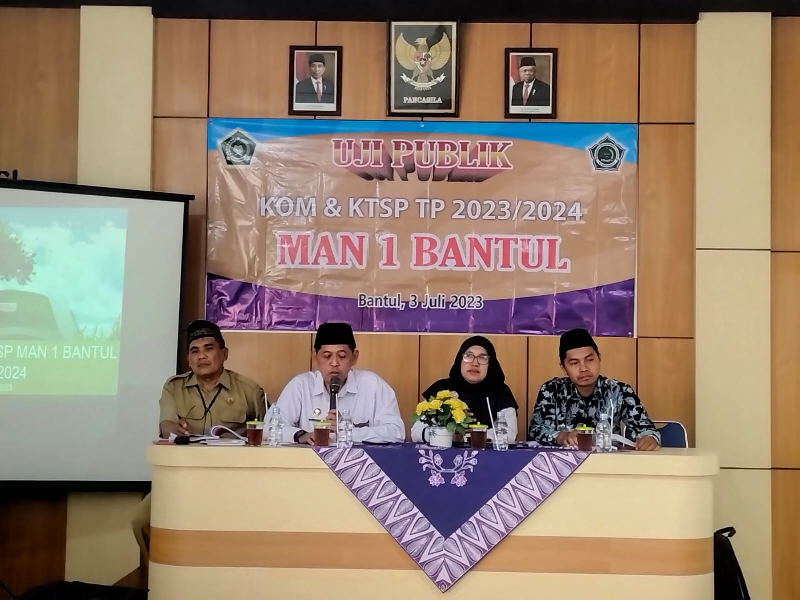 Uji Publik KOM dan KTSP TP 2023/2024, MAN 1 Bantul Siap Implementasikan Kurikulum Merdeka ...